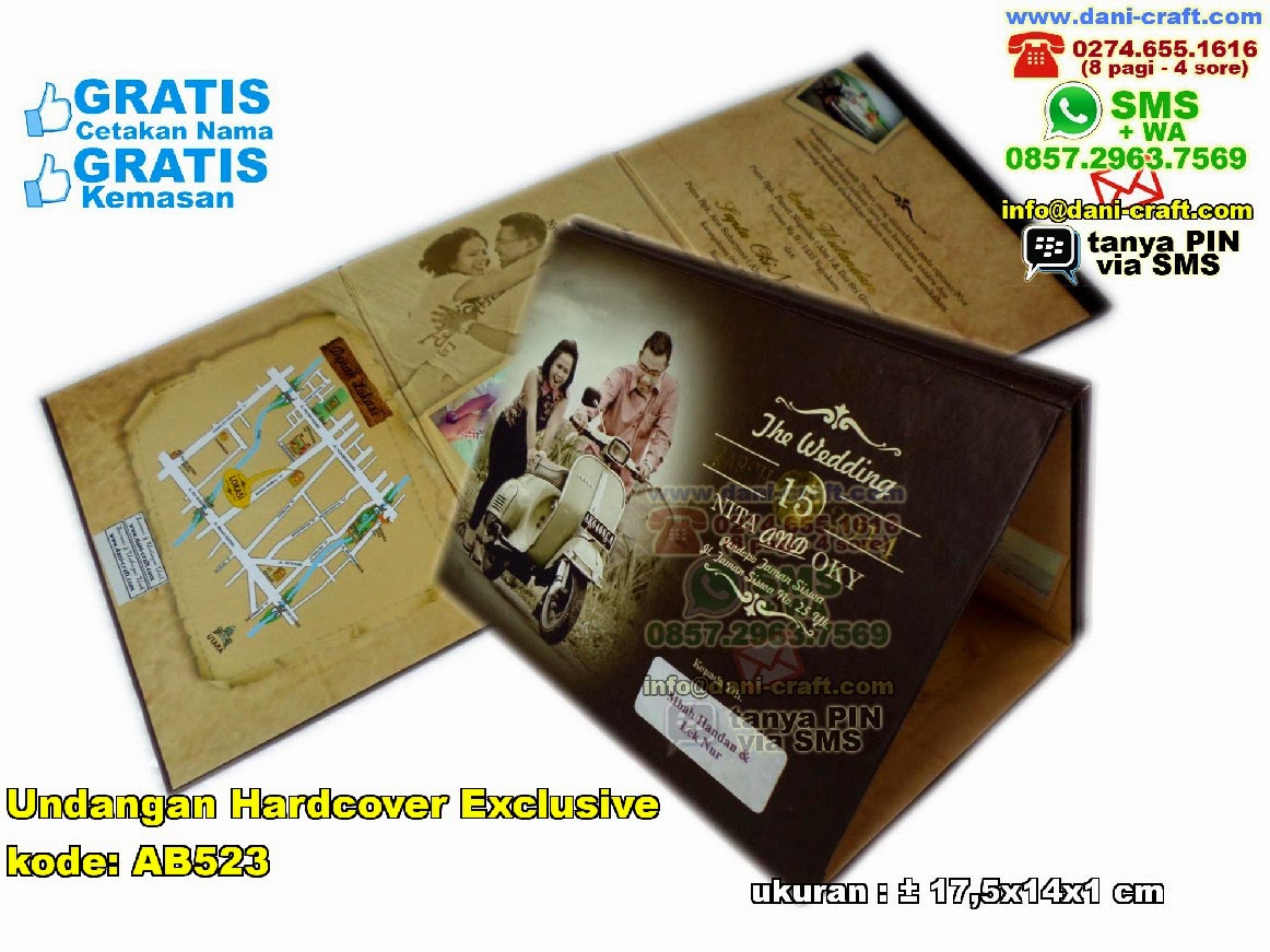 Undangan Hardcover Exclusive | Souvenir Pernikahan