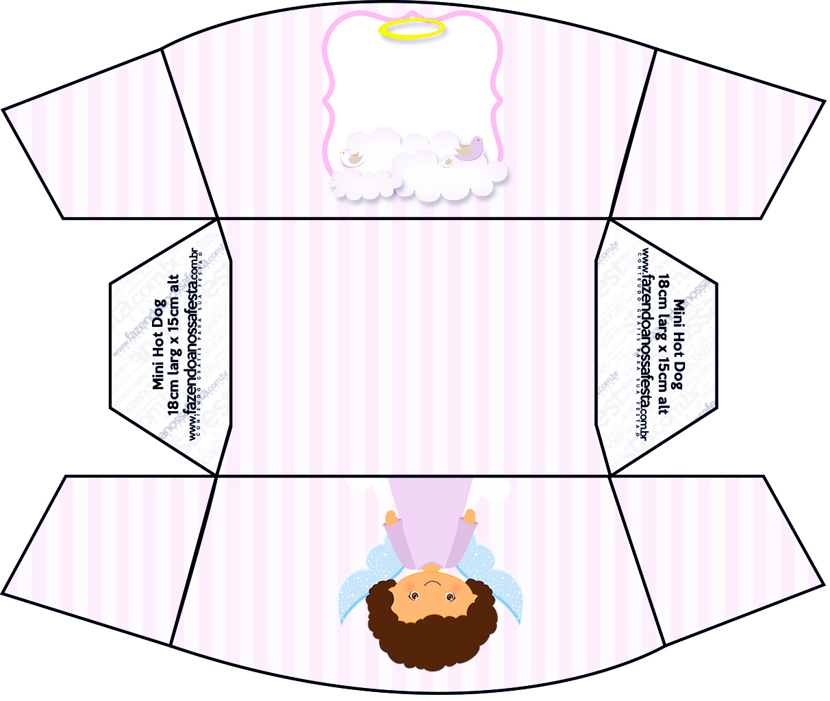 Brunette Angel Girl: Free Printable Boxes. - Oh My Baby!