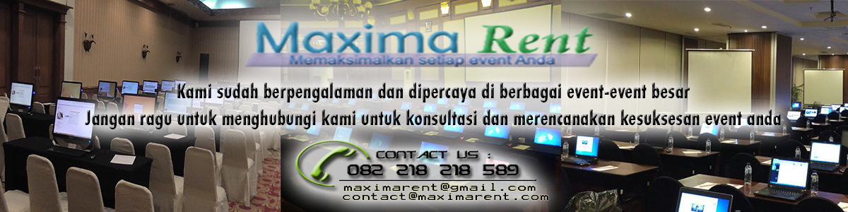 Maxima Rent - Memaksimalkan Setiap Event Anda