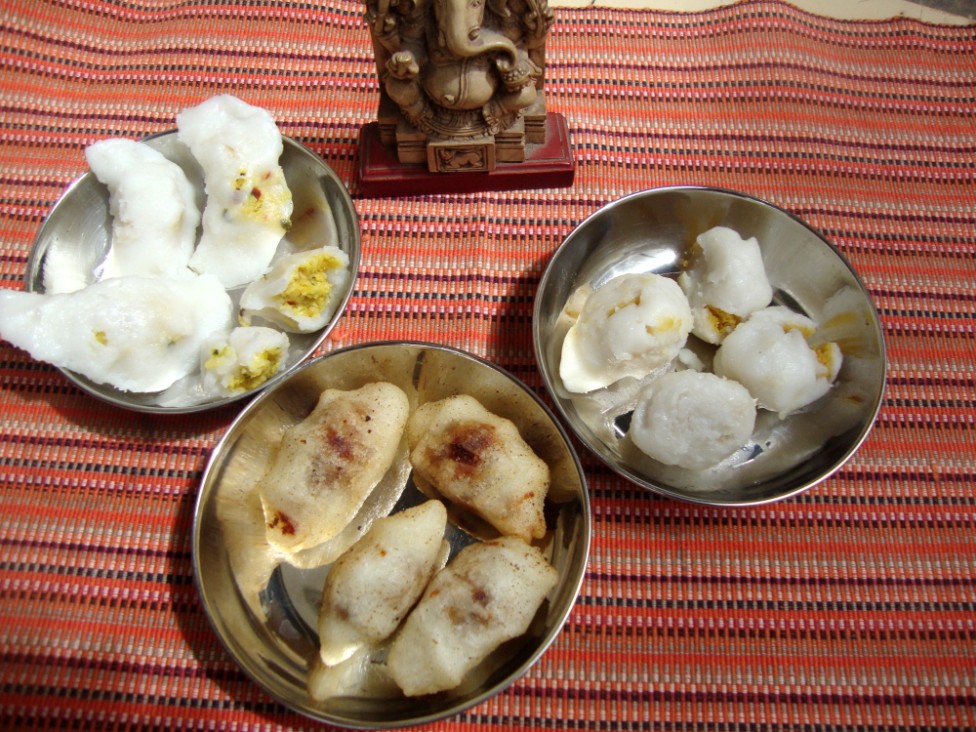 Fried Modak Recipe | Fried Modakam | Ganesh Chaturthi Recipes | Step By ...