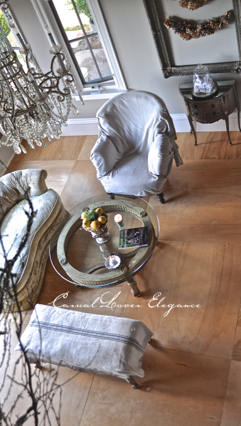Casual Loves Elegance : Saturday "Designing with vintage" my Gathering Room