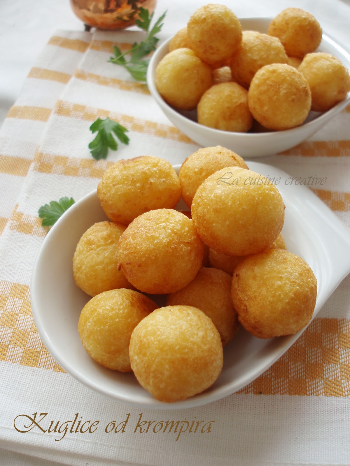 La cuisine creative: Kuglice od krompira... i jos po nesto:)