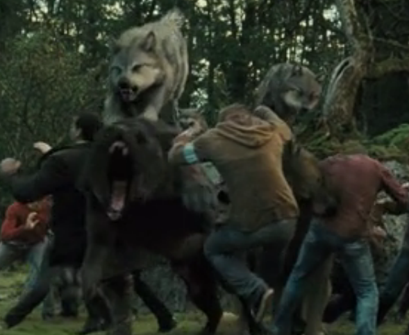 Twilight Pack: Werewolf Transformation