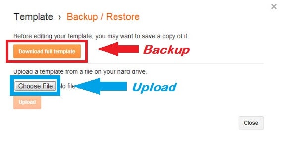 How to Change Blogger Template, Choosing, Uploading, & Designing Template With Your Own Design ...