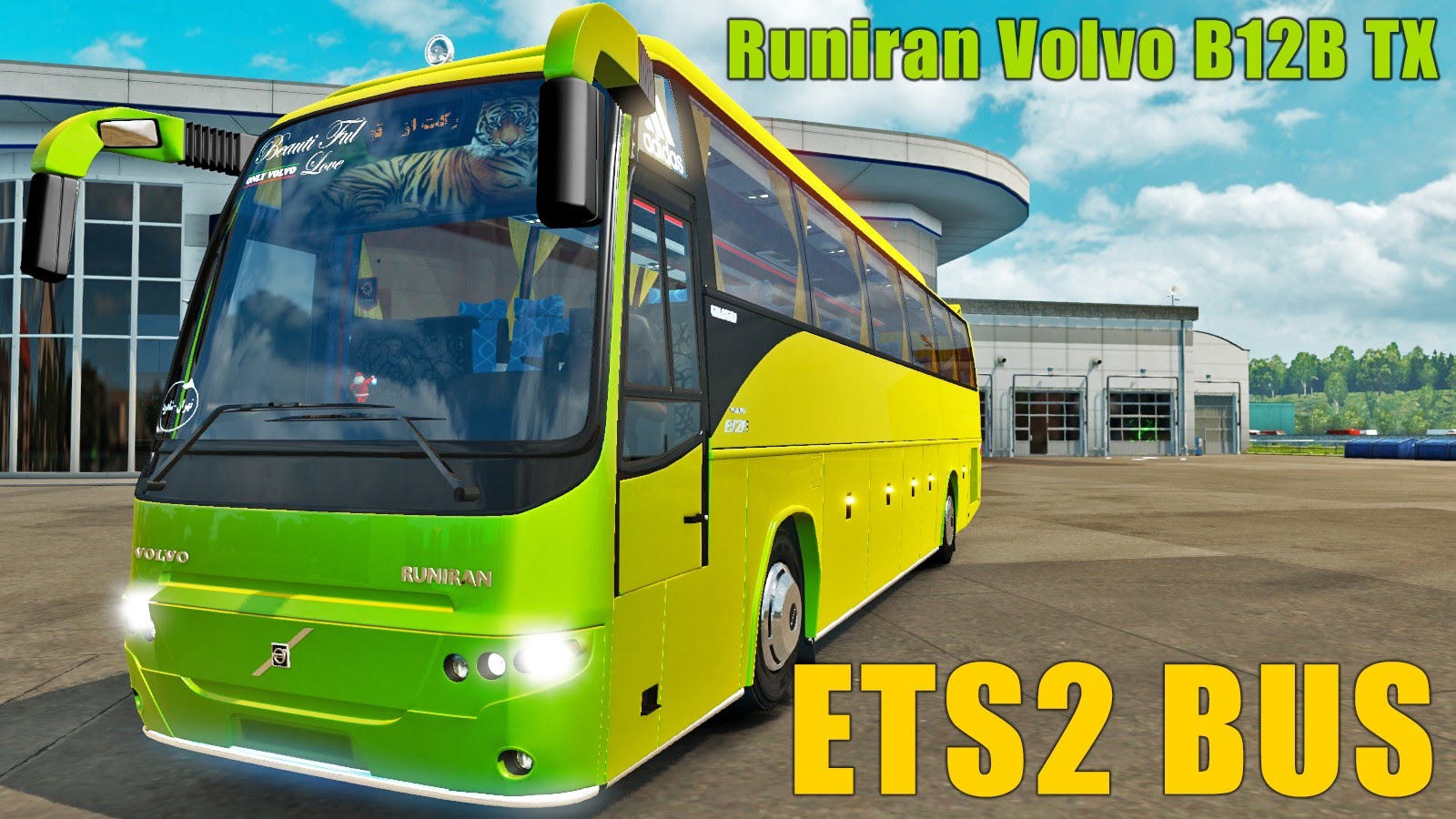 ETS 2 MODS: Volvo b12b TX BUS MOD for ETS 2