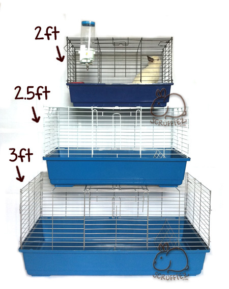Scruffiez (Store): Basic 2ft (60cm) Rabbit Cage