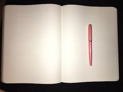 Costco Moleskine Cahier Journal Review and Fountain Pen Ink Test