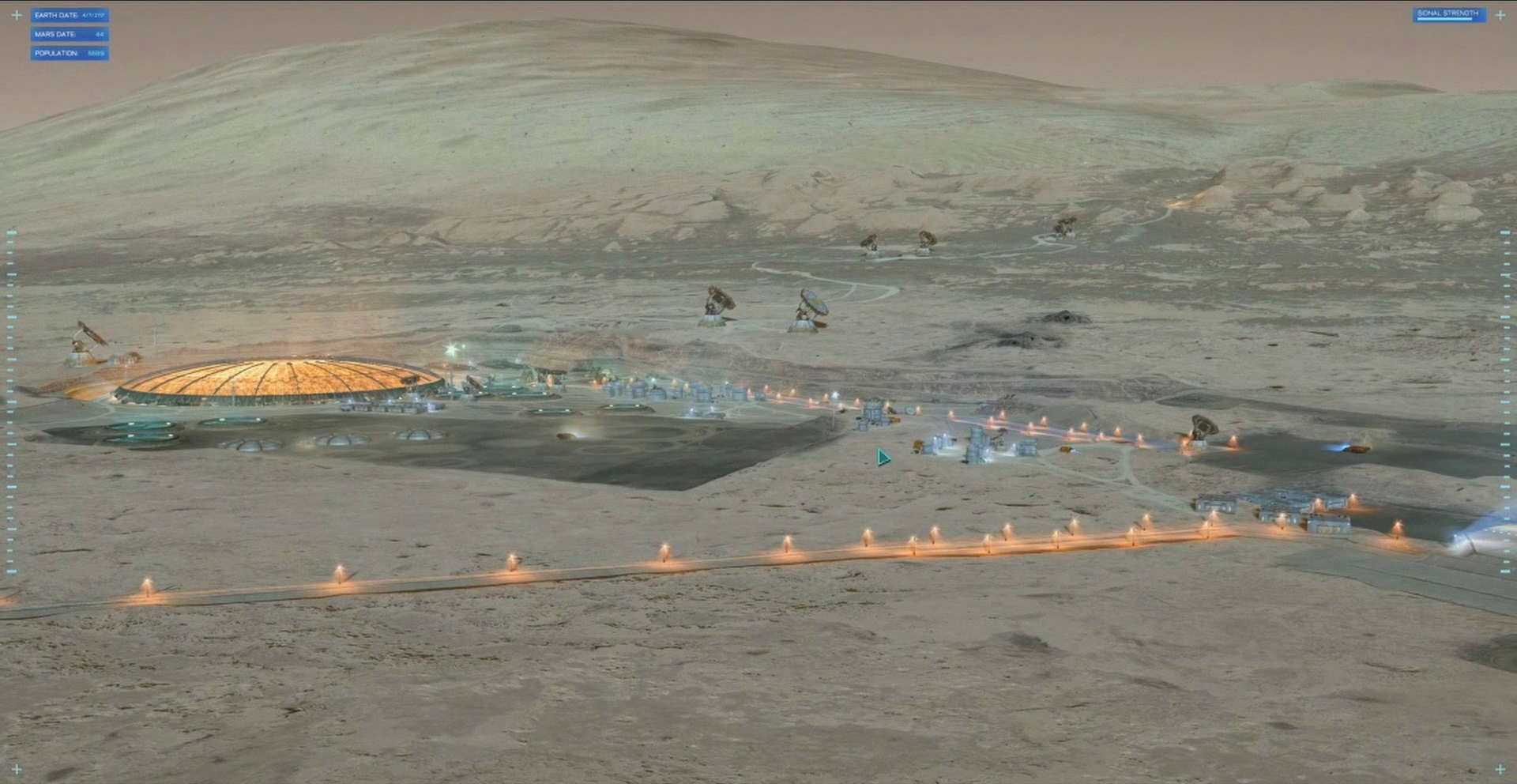 HD images of NASA's base on Mars, 2117, a vision by Blackbird ...