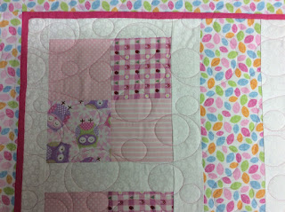 Clouds, circle meander, alfresco, happy times patterns and a quilt ...