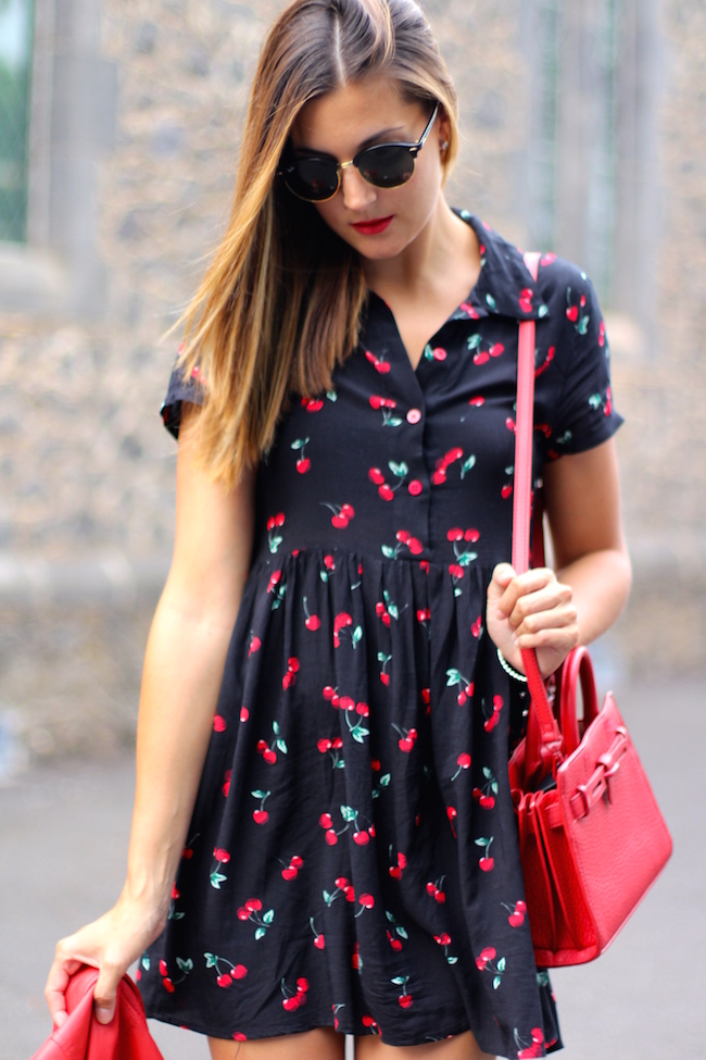 Marilyn's Closet - FASHION BLOG: CHERRY DRESS