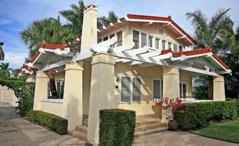 HISTORIC HOMES in FLORIDA: PALM BEACH BUNGALOWS