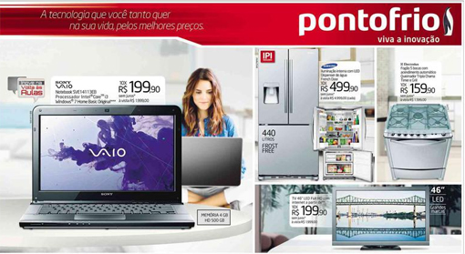 Mundo Das Marcas: PONTO FRIO