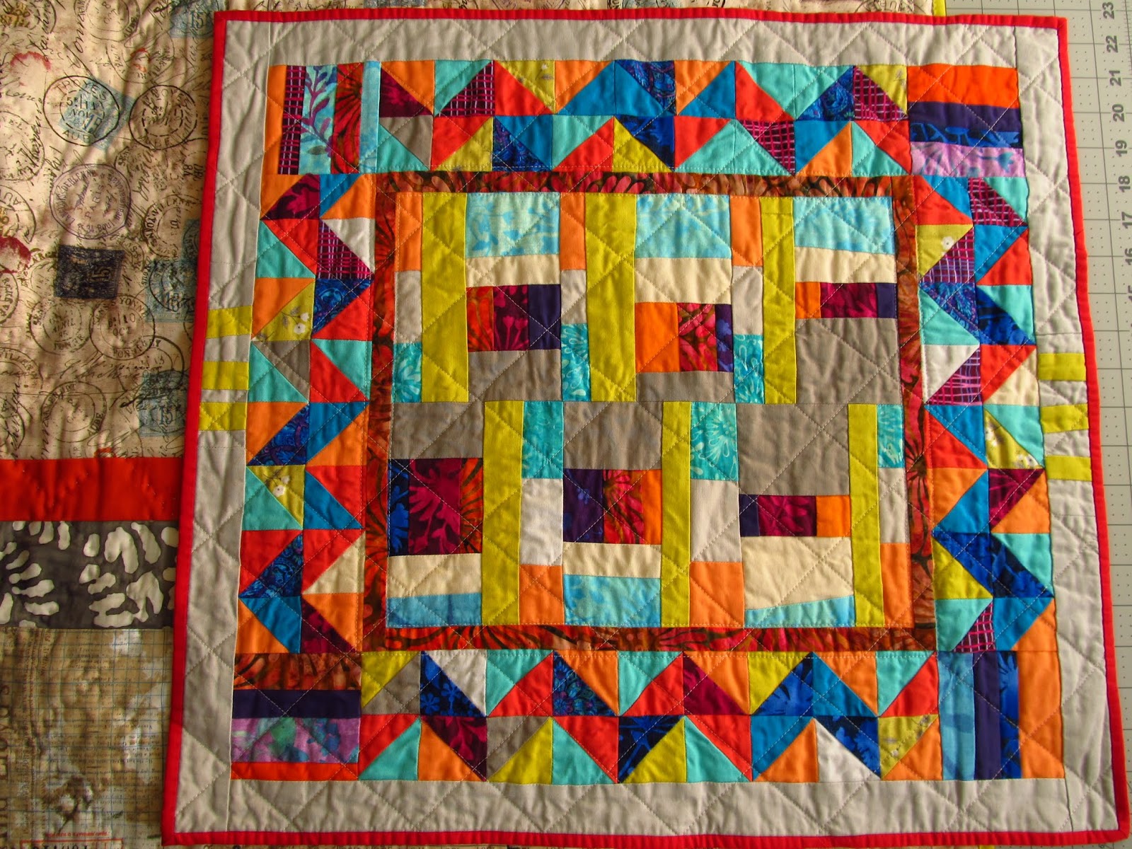 AHIQ: Improvisational Utility Quilts: Quilt Finish, AD Hoc Improv Quilt ...