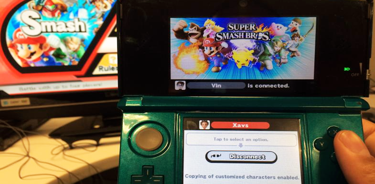 Convierte tu 3DS en un control para Smash Bros. Wii U - Gamersaurio