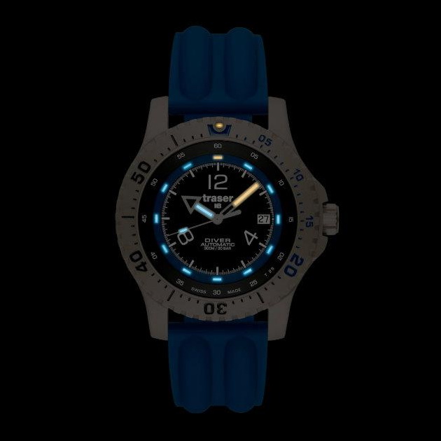 OceanicTime: Traser® H3 Diver Automatic BLUE