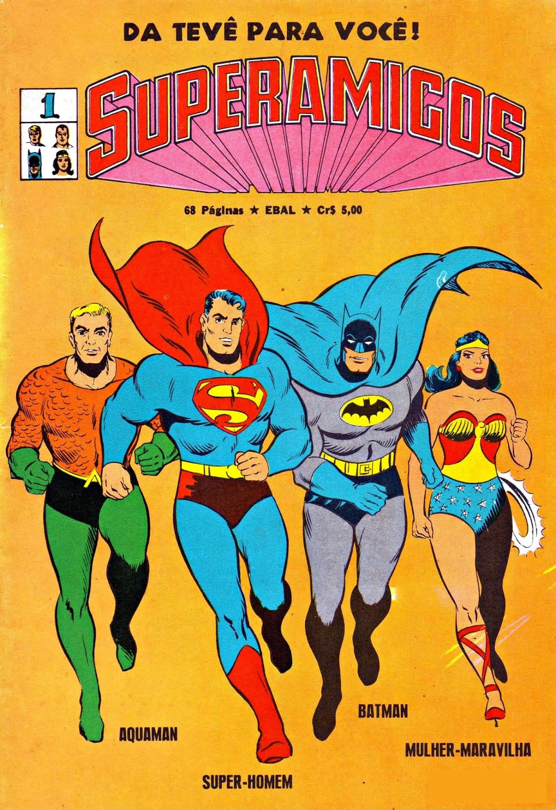 PR - GIBIS "Antigos": Superamigos - (1ª Série) - Ed. EBAL