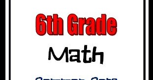 The Best of Teacher Entrepreneurs: MATH LESSON - 6th Grade Math ...