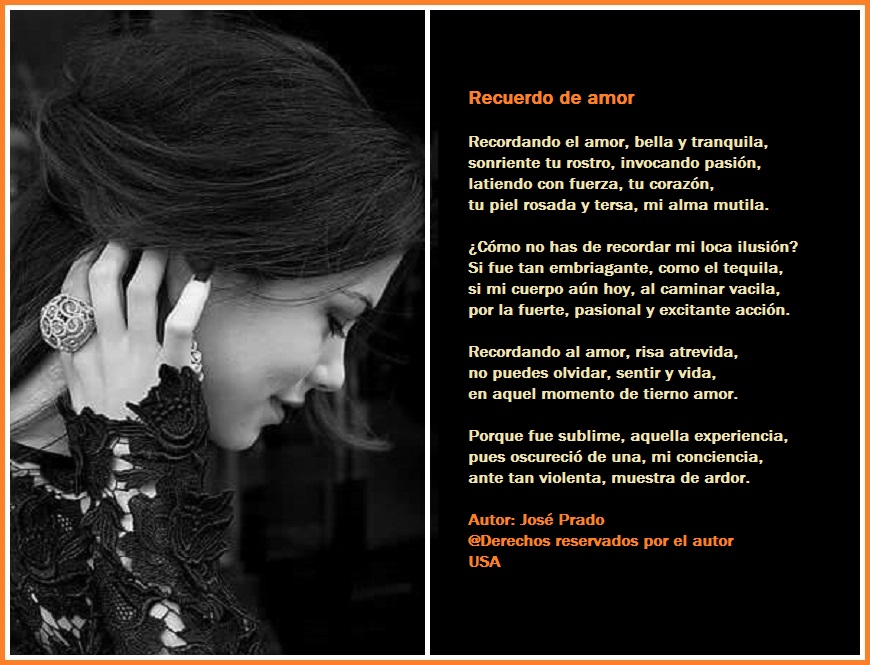 Poemas de amor para ti: Recuerdo de amor