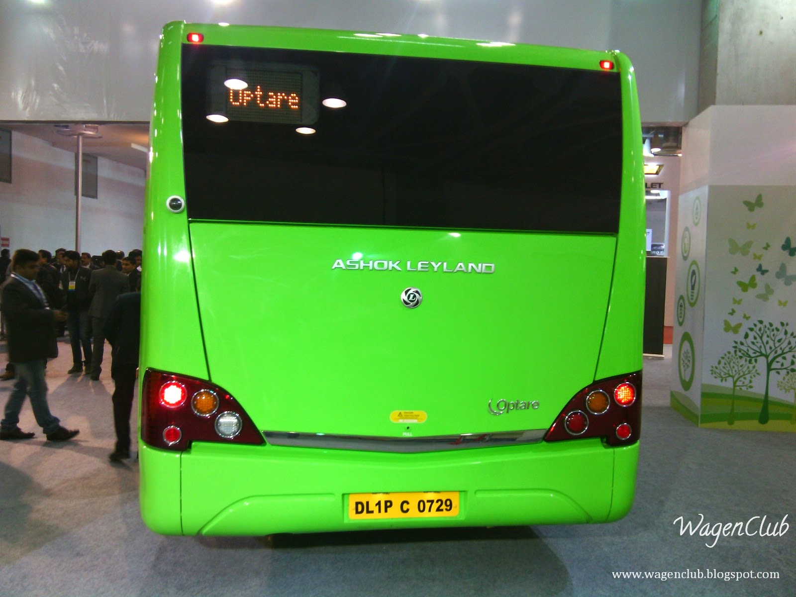 Ashok Leyland Optare Versa EV Electric Bus At BSVS 2015