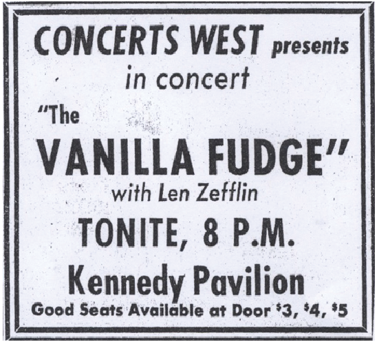 Today in 1968 Led Zeppelin Kicked Off First U.S. Tour