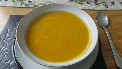 Roasted Orange Pepper Soup - Geoff's Baking Blog