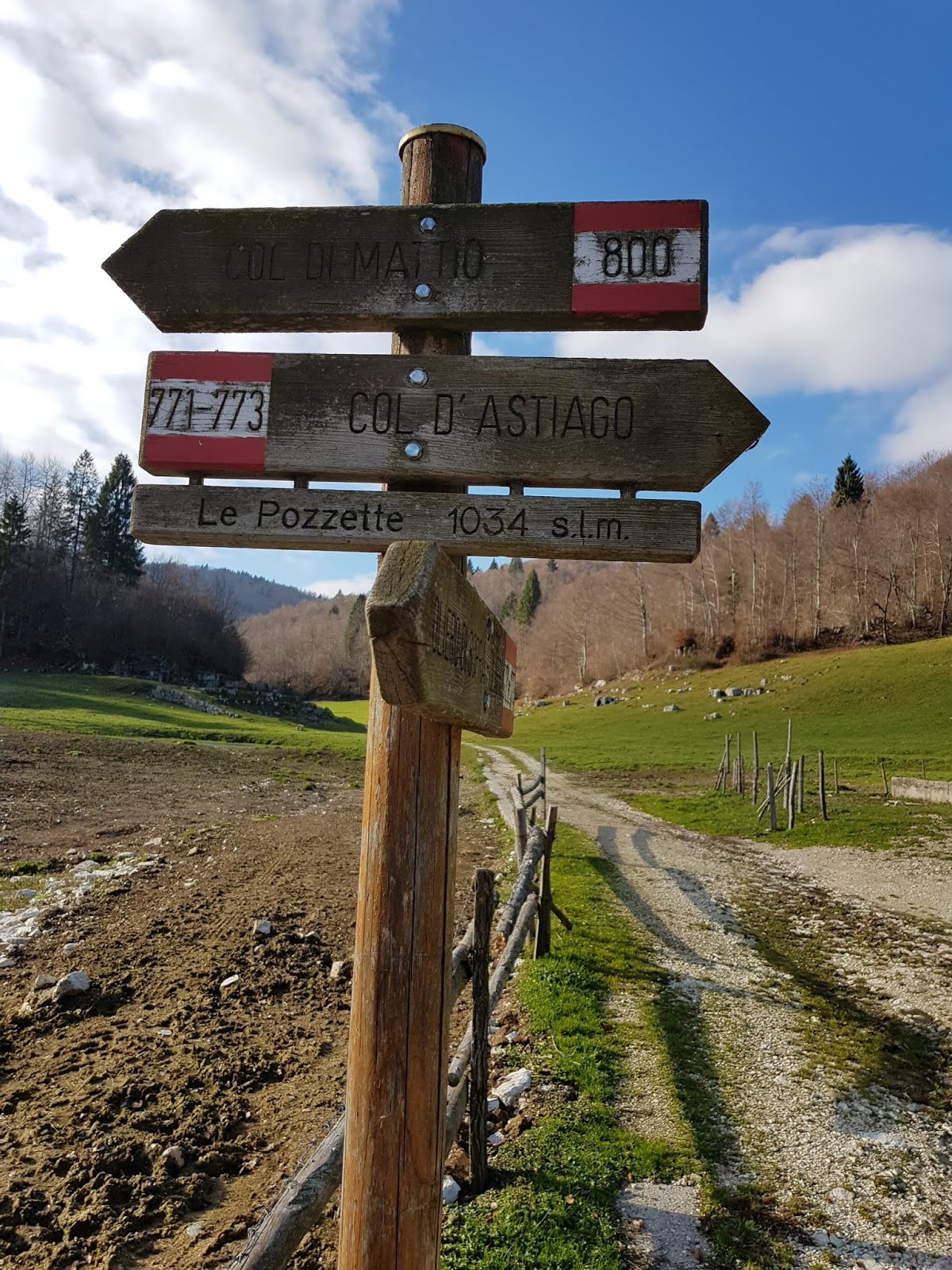 Su strade e sentieri: COL D'ASTIAGO (m. 1.241) - SENTIERO DEL VU - Val ...