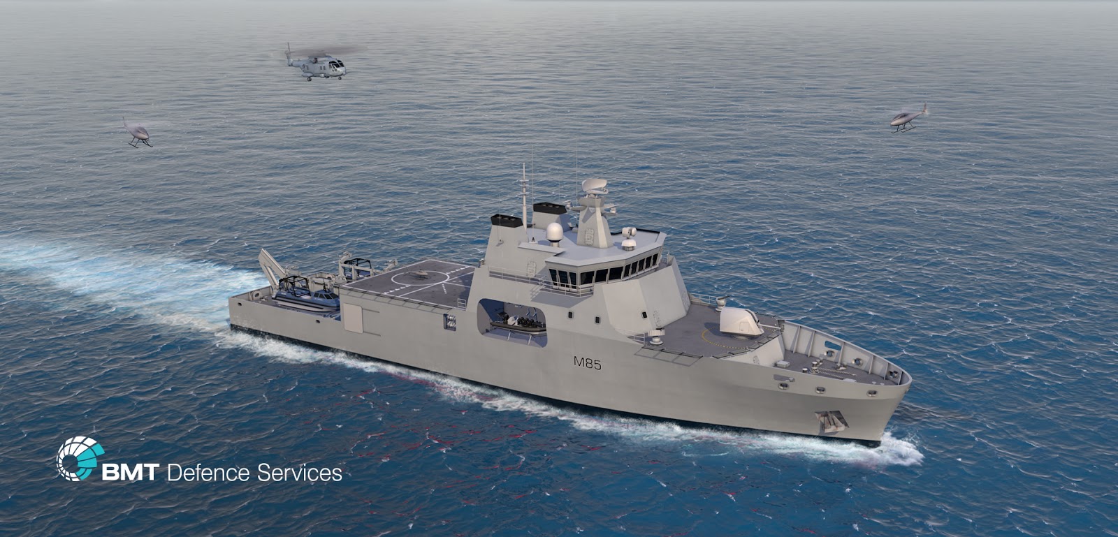 DEFENSE STUDIES: BMT Introduces VENARI®-85 a Revolutionary MCM Concept ...