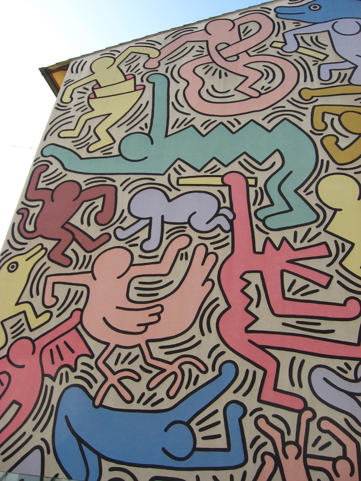 Keith Haring Mural Collections | High Resolution Pictures