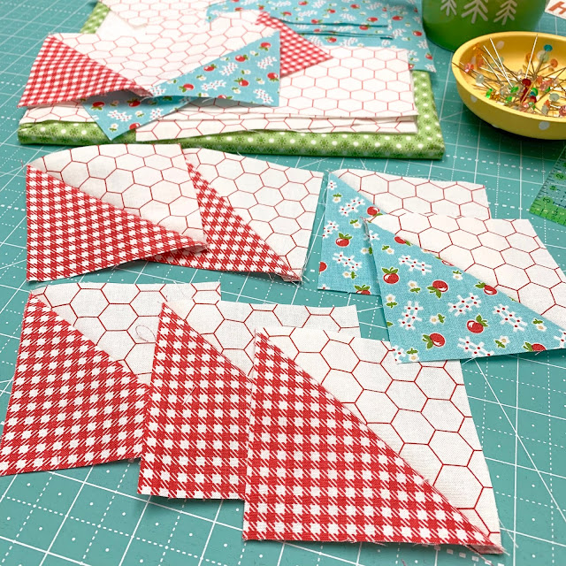 Bee In My Bonnet: Vintage Block Along Block Two - Pattern Basket Block ...