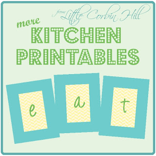 Little Corbin Hill: More Kitchen Printables