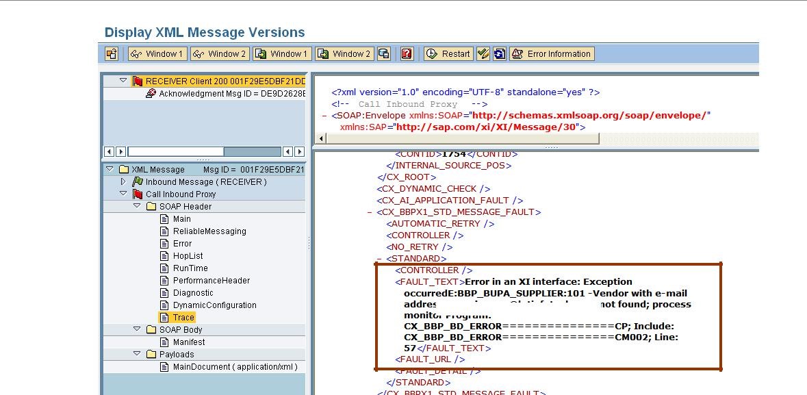Trouble Free SRM: Monitoring and Debugging XML Messages in SAP SRM 7.0 ...