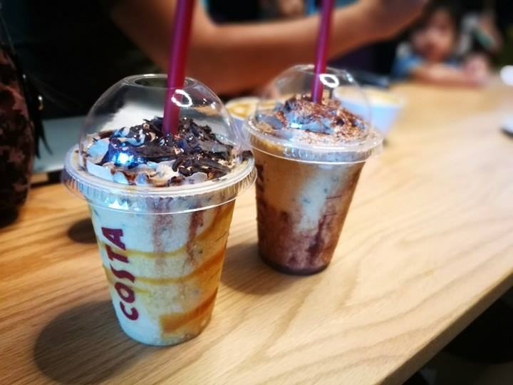 Lemon GreenTea: Costa Coffee's Flagship Store Opens in Robinson's Galleria