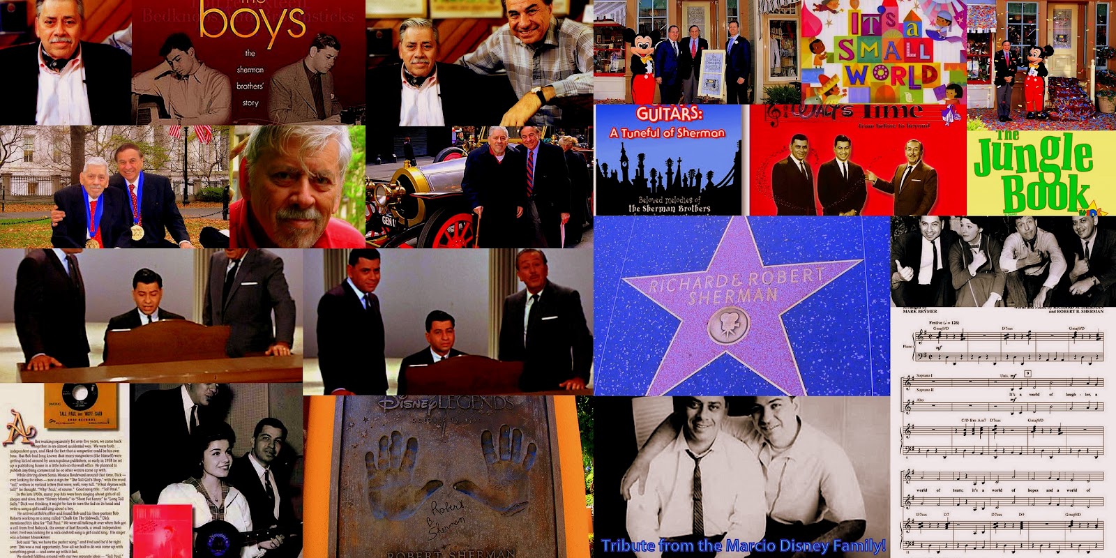 The Walt Disney World Picture of the Day: Robert Sherman Tribute