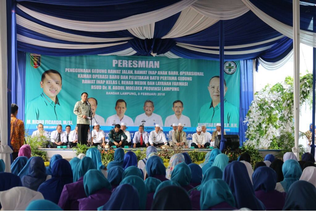 Tiga Gedung Baru RSUDAM Diresmikan - Jalosi.net | Jalur Otoritas Informasi