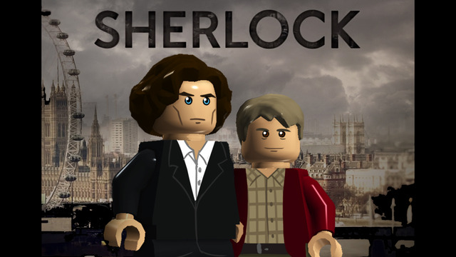LEGO Recreation of the 'Sherlock' Sitting Room - I Hear of Sherlock ...