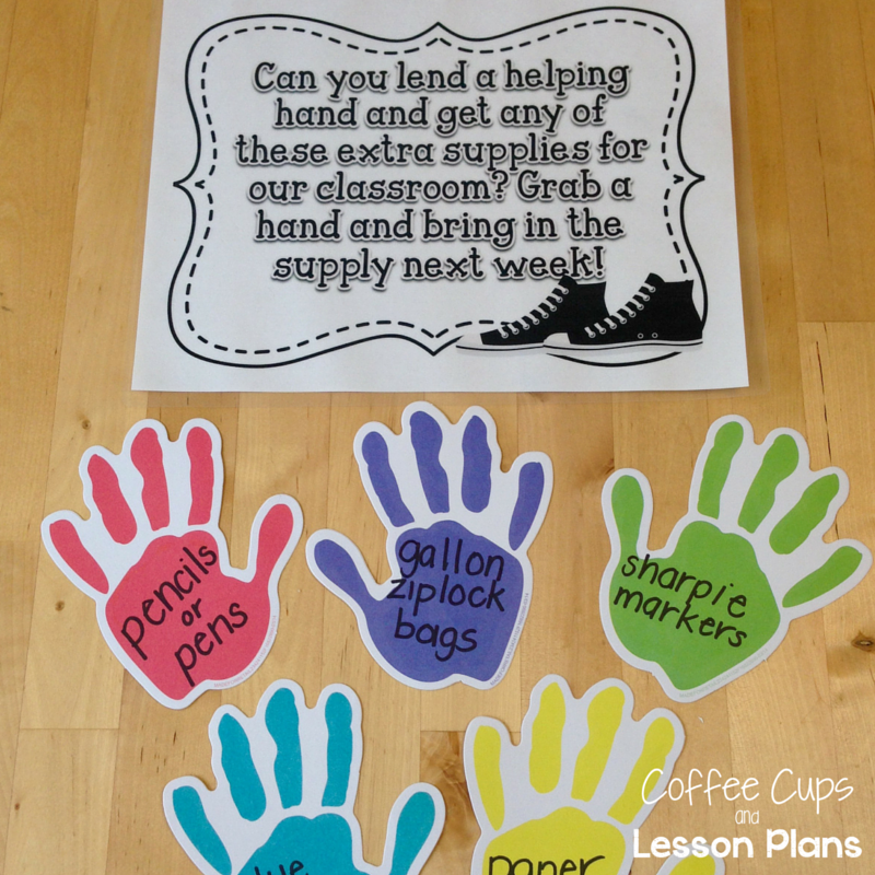 Meet the Teacher Night in Sixth Grade - Coffee Cups and Lesson Plans