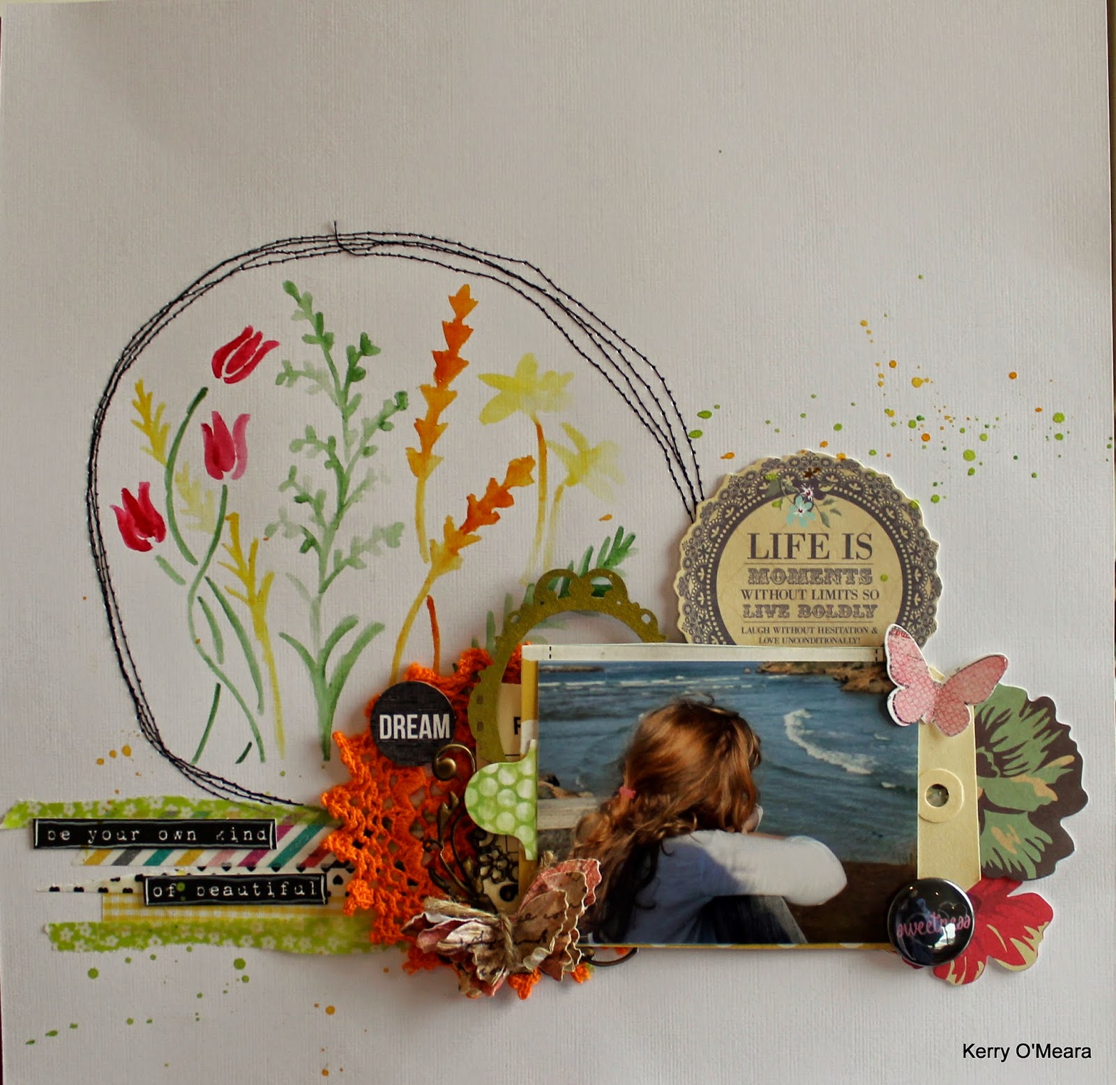 KEZZAS CORNER: Shop and Crop Stencil techniques....