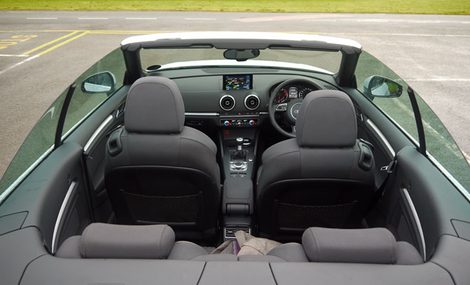 Rain and shine in Audi’s A3 Cabriolet