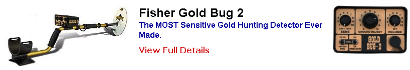 Fisher Gold Bug Series Detector - Jidosha Online Store