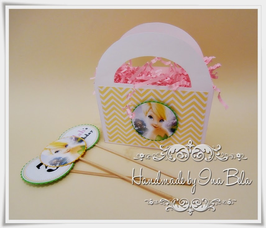 Fairy Dust - Tinkerbell - Candy Boxes & Toppers | Manualidades