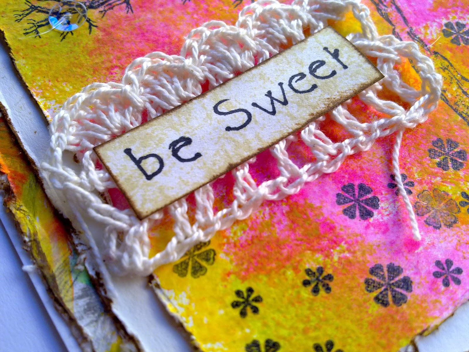 Katyazur sobre el espejo del mar: Be Sweet - Use a Stencil or Two
