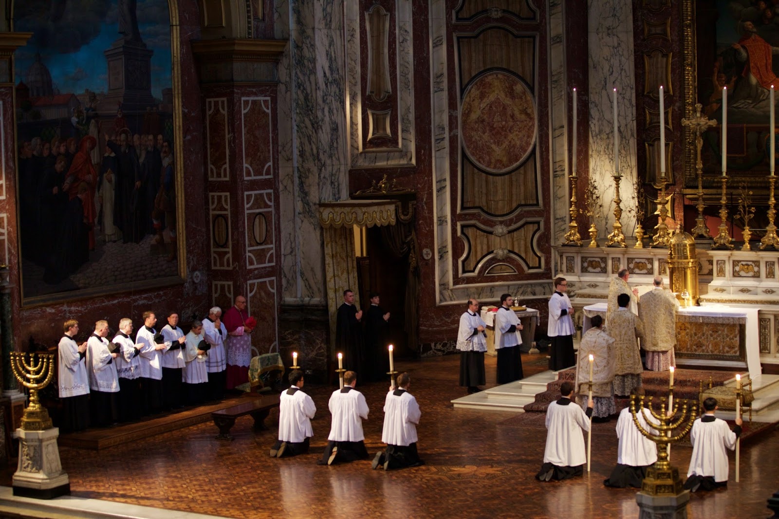 New Liturgical Movement: Pictures of the Sacra Liturgia Mass Celebrated ...
