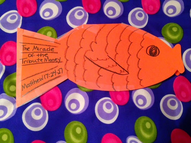Children's Bible Lessons: Lesson - The Tribute Money Miracle
