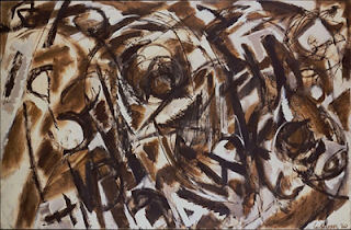 LI READING BLOG: Lee Krasner's Gothic Landscape (1961)