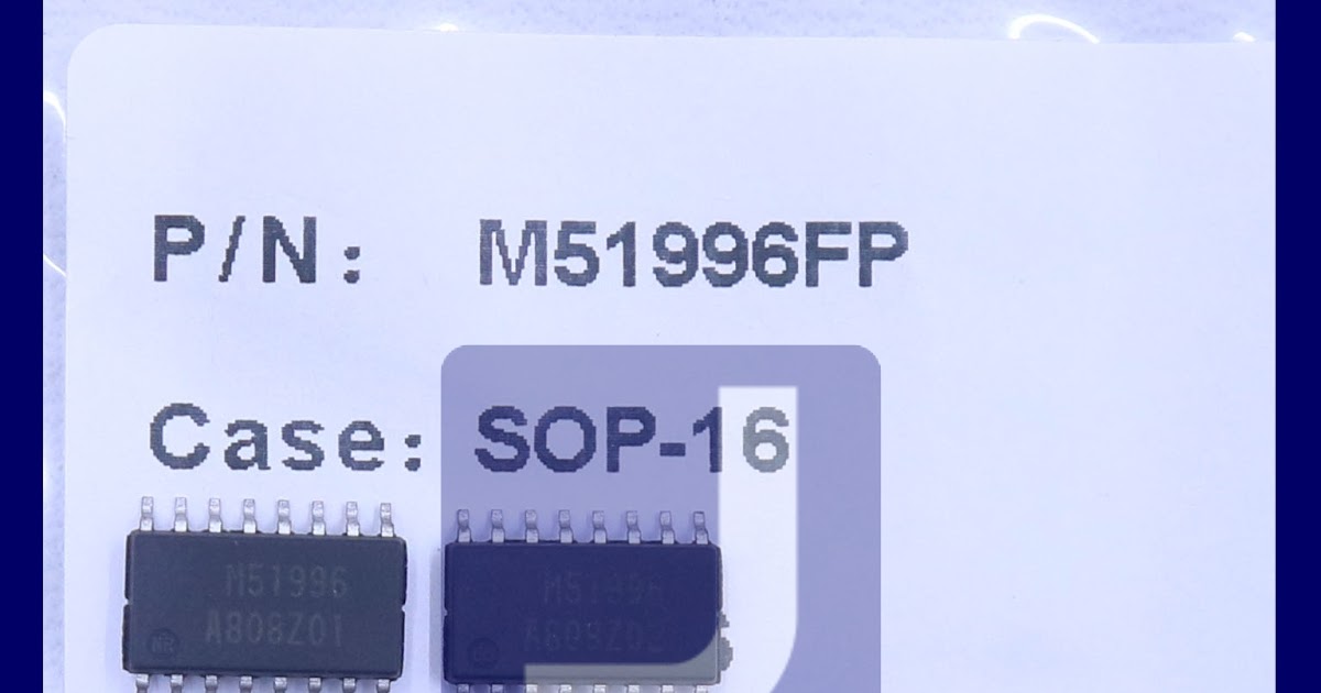 JUAL IC M51996 SMD ~ Toko Komponen Elektronika Online