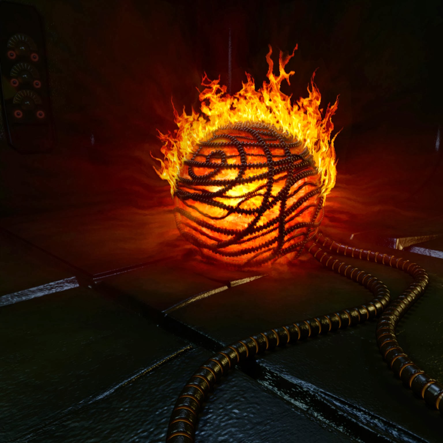 My Maya Portfolio: Fire Orb Orb