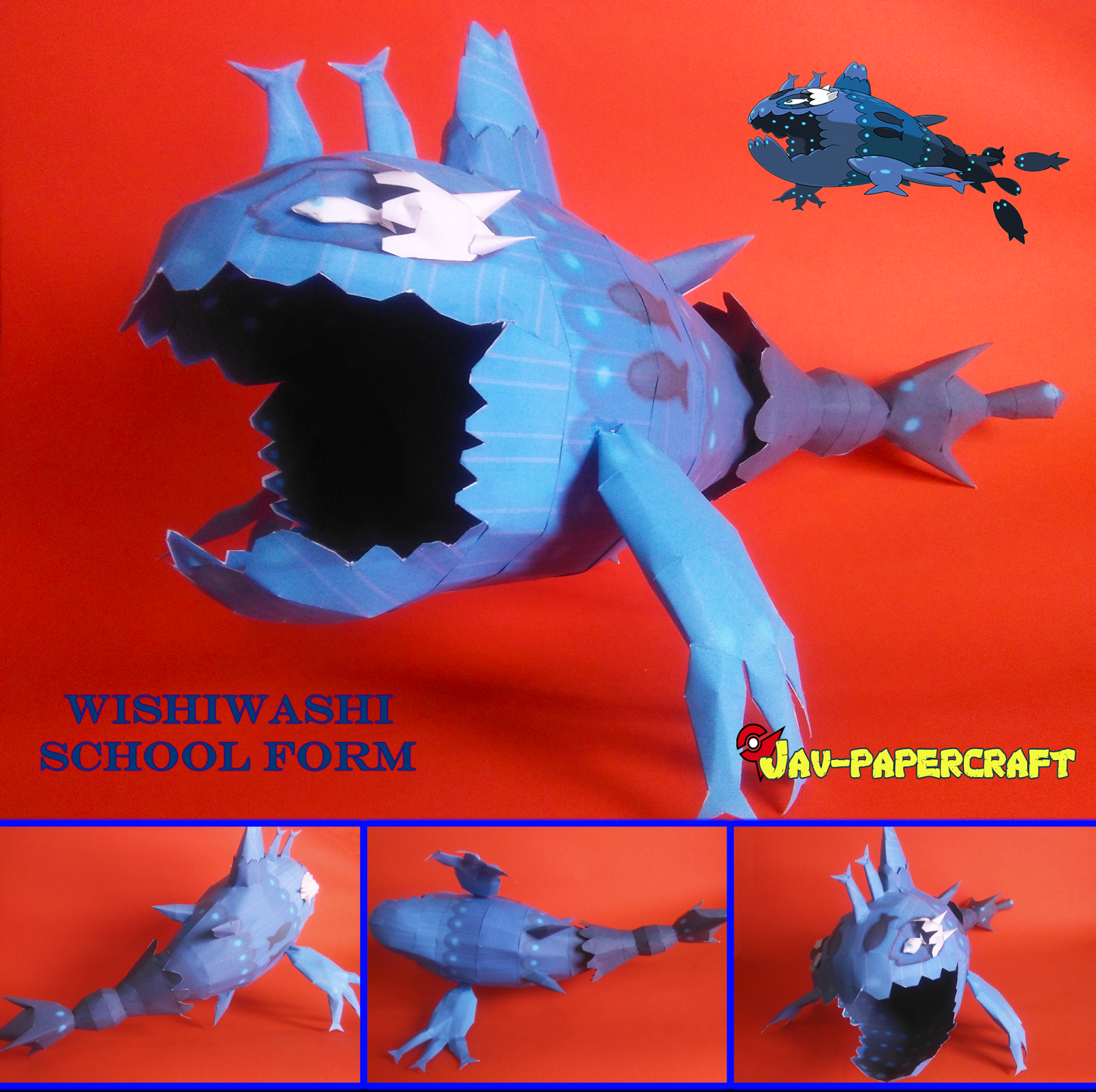 Jav papercraft blog Wishiwashi School Form jav-papercraft-blog-wishiwashi-school-form