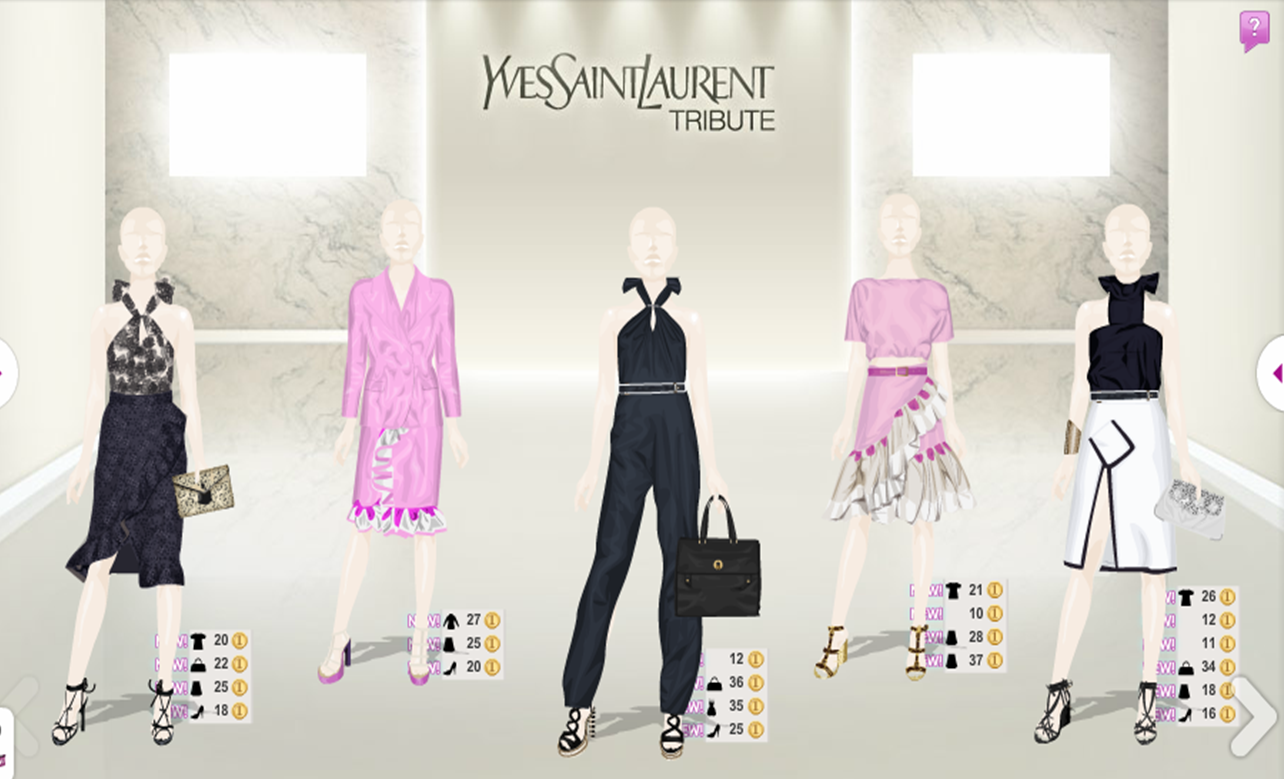 Exotic-Stardoll: YSL tribute store