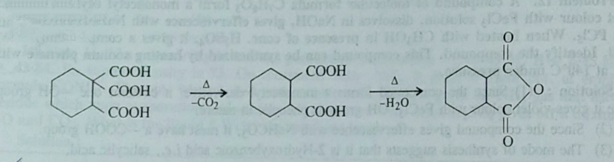 Welcome to Chem Zipper.com......: Give the products formed on heating ...