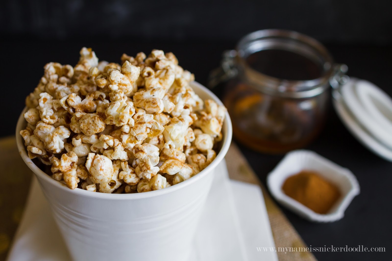 Cinnamon Honey Buttered Popcorn | Mandy's Recipe Box